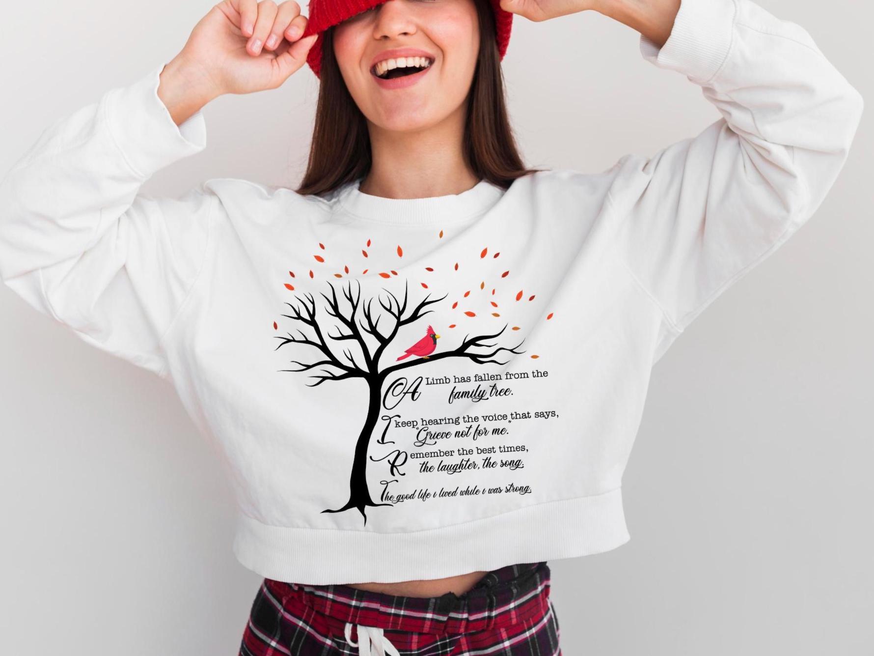 A Limb Has Fallen SVG, Red Cardinal SVG File, Memorial Svg, Remembrance ...