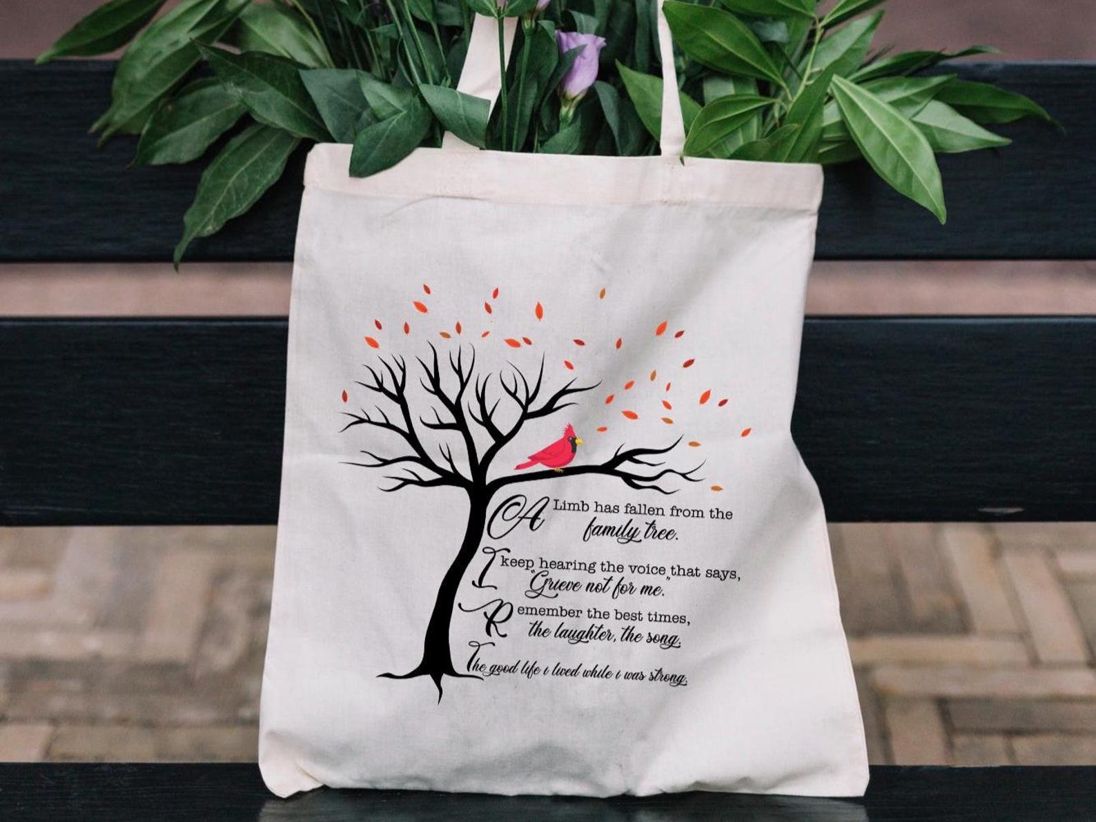 A Limb Has Fallen SVG, Red Cardinal SVG File, Memorial Svg, Remembrance ...