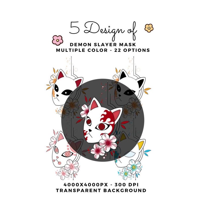 Demon Slayer Tanjiro Mask - Etsy