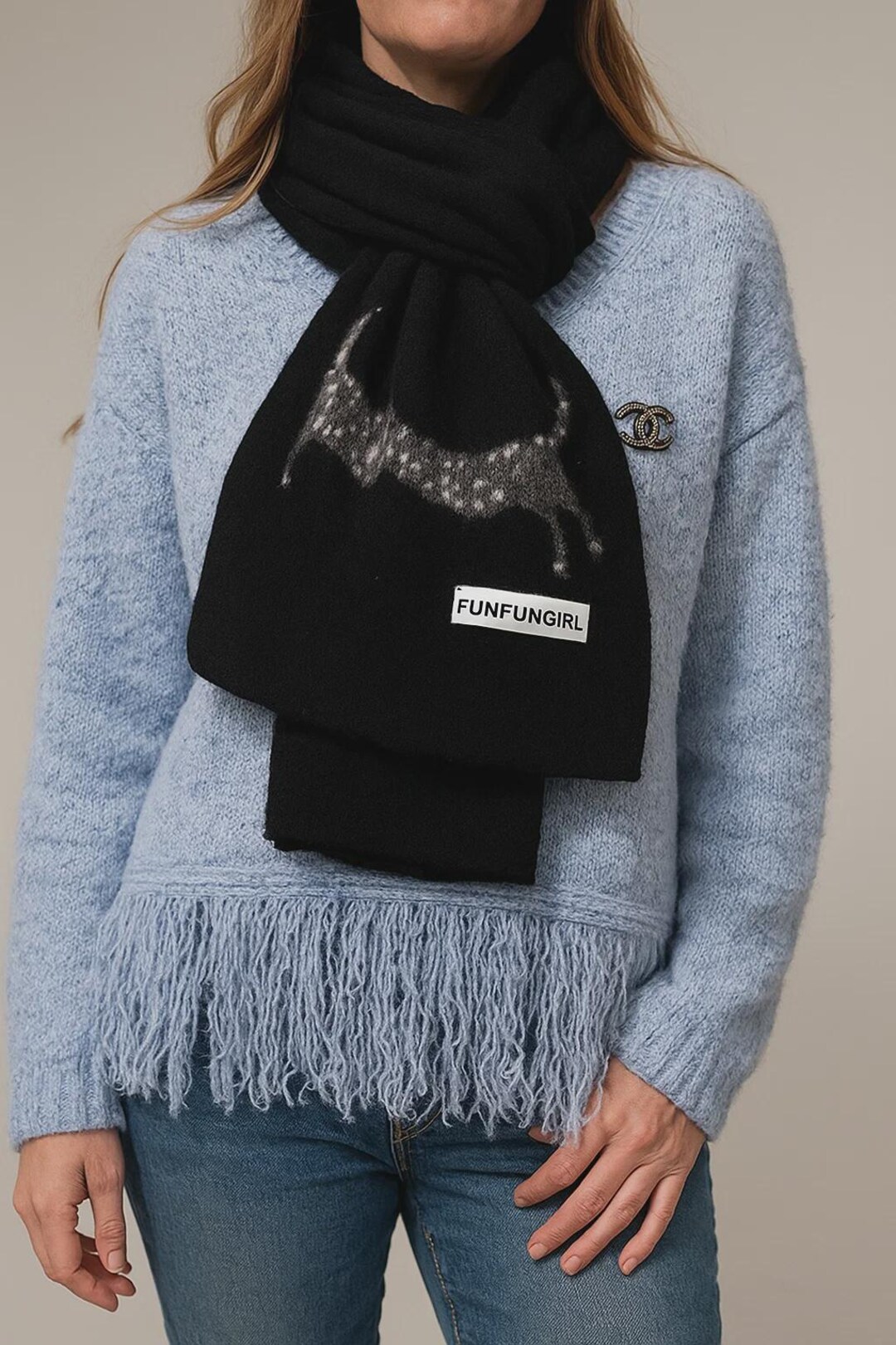 Dachshund Dog Winter Scarf | 8 Colors - Etsy