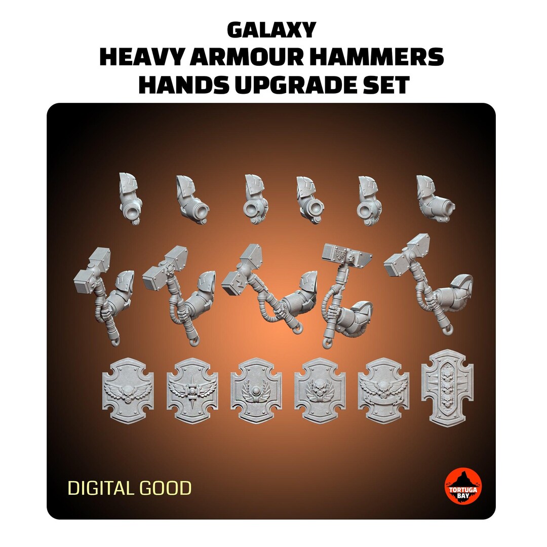 Heavy Armour Hammers Upgrade Set - Etsy