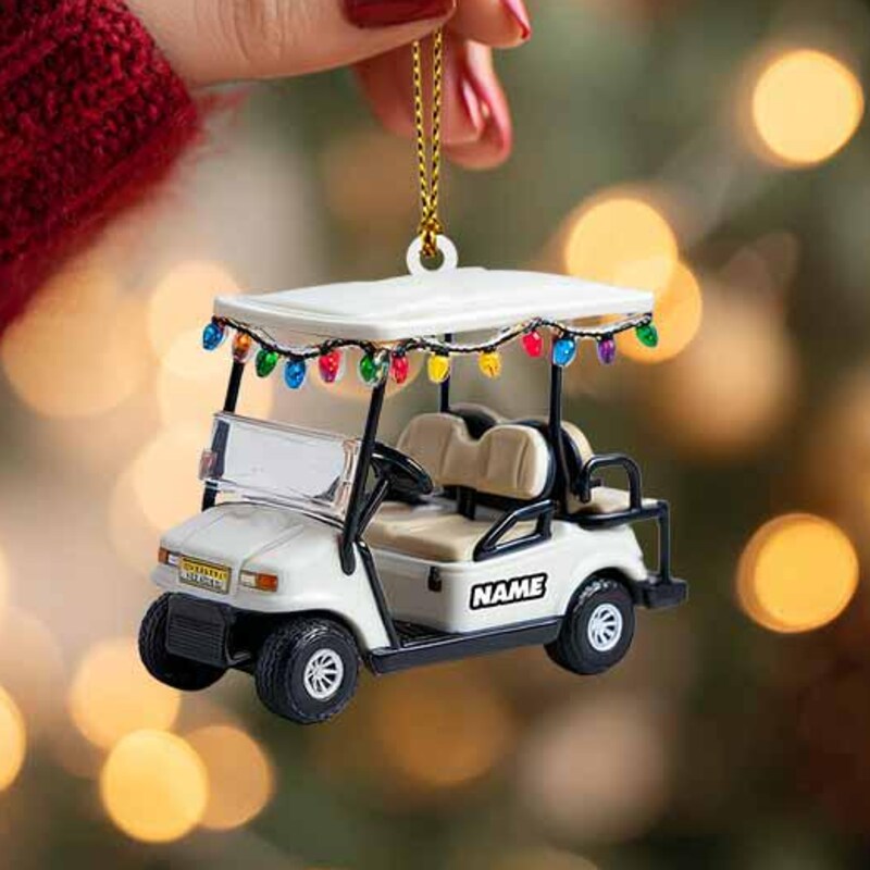 Christmas Golf Cart Decor - Etsy