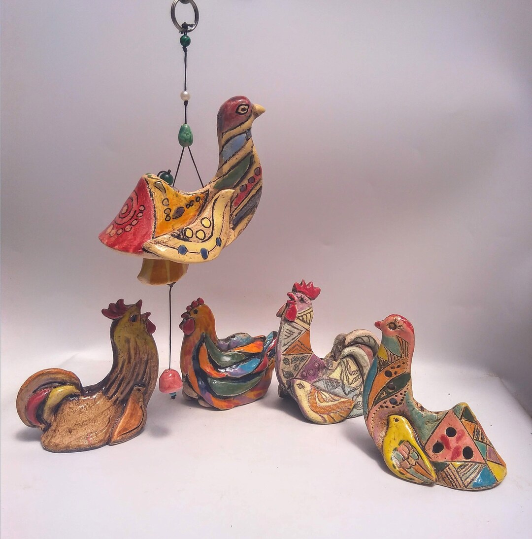 Tutorial Sculpting Bird Bell, Rooster Bell, Step by Step Original ...
