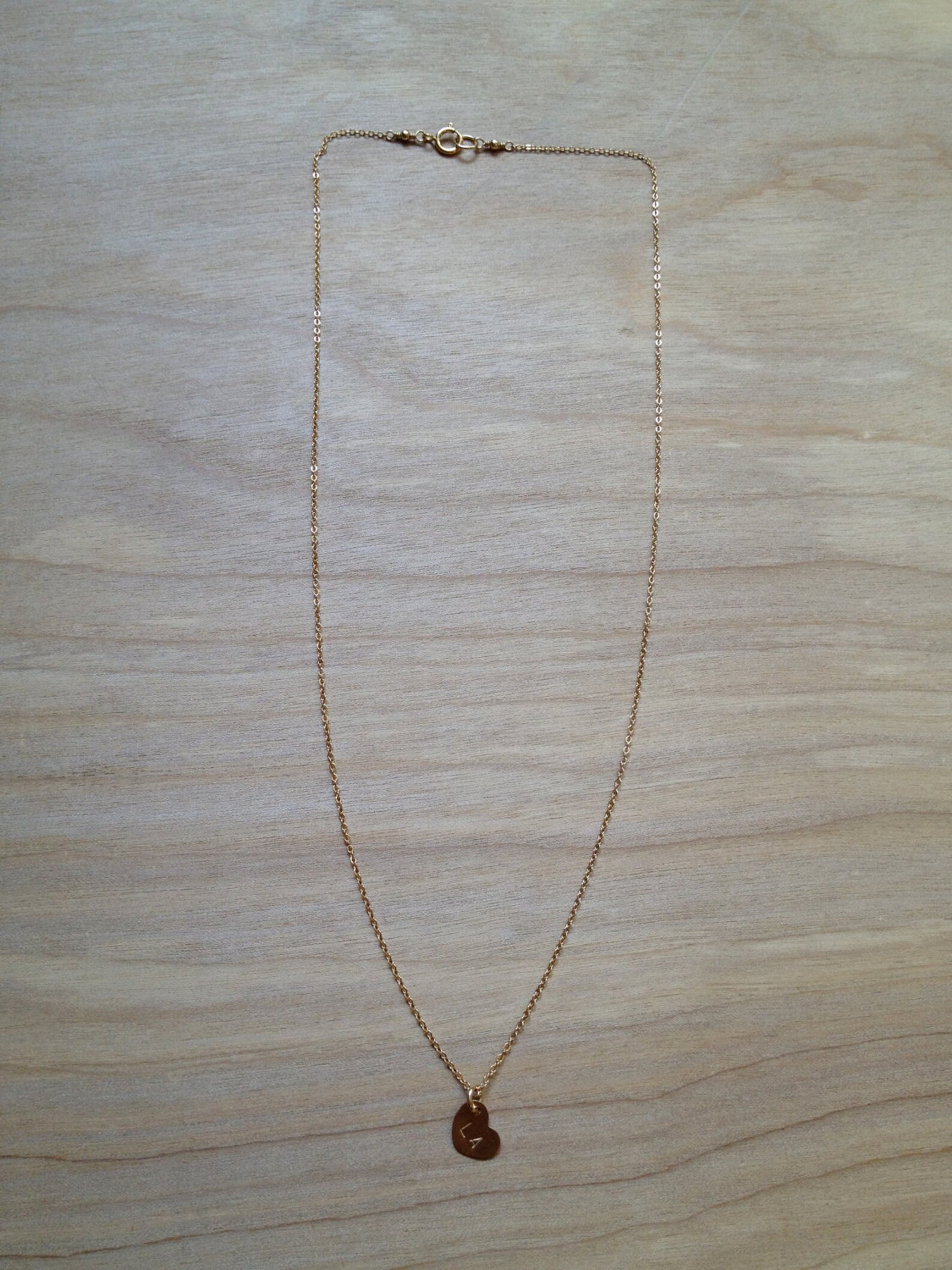 I Heart LA Charm Necklace - Etsy