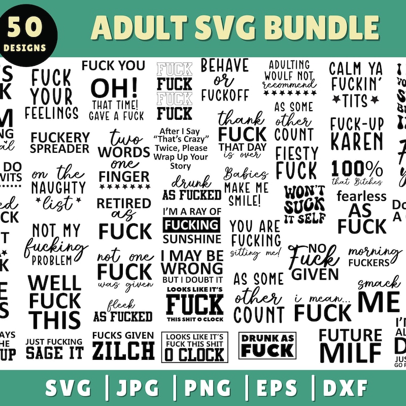 Adult Humor Svg - Etsy