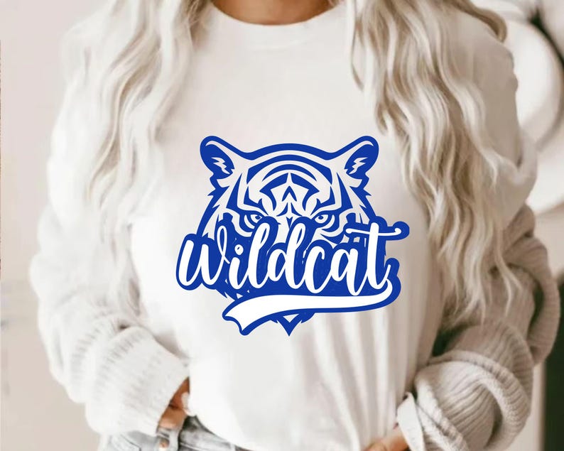 Wildcat SVG Bundle, Wildcat School Spirit SVG, Wildcat Mascot Svg ...