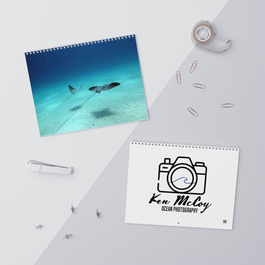 2025 Wall Calendars, Underwater Photography,oceans Beauty, Gift Him Her ...