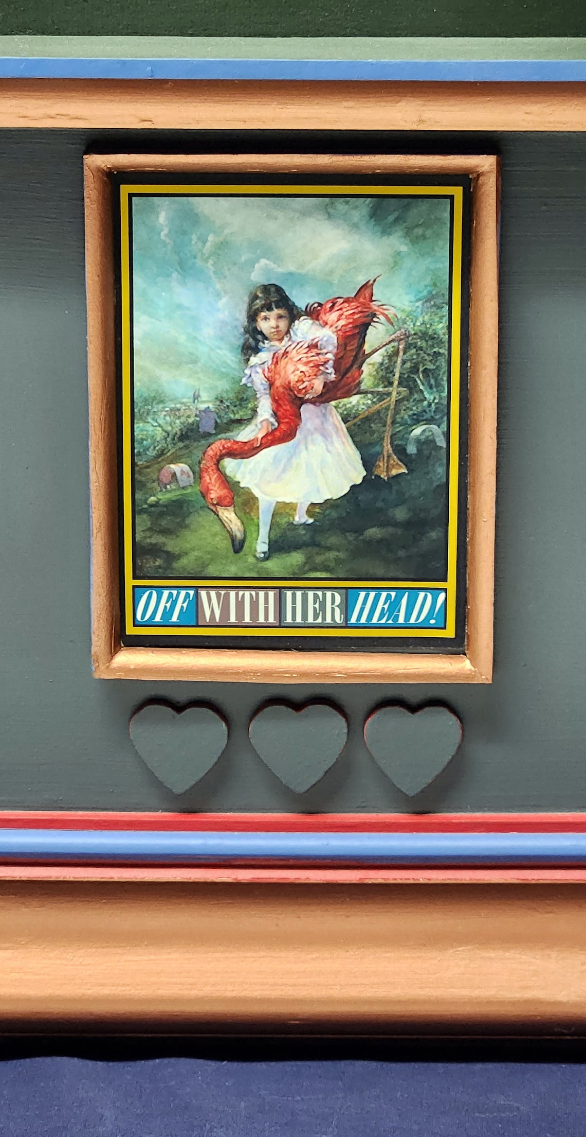 Off With Her Head rocking Queen of Hearts - Etsy