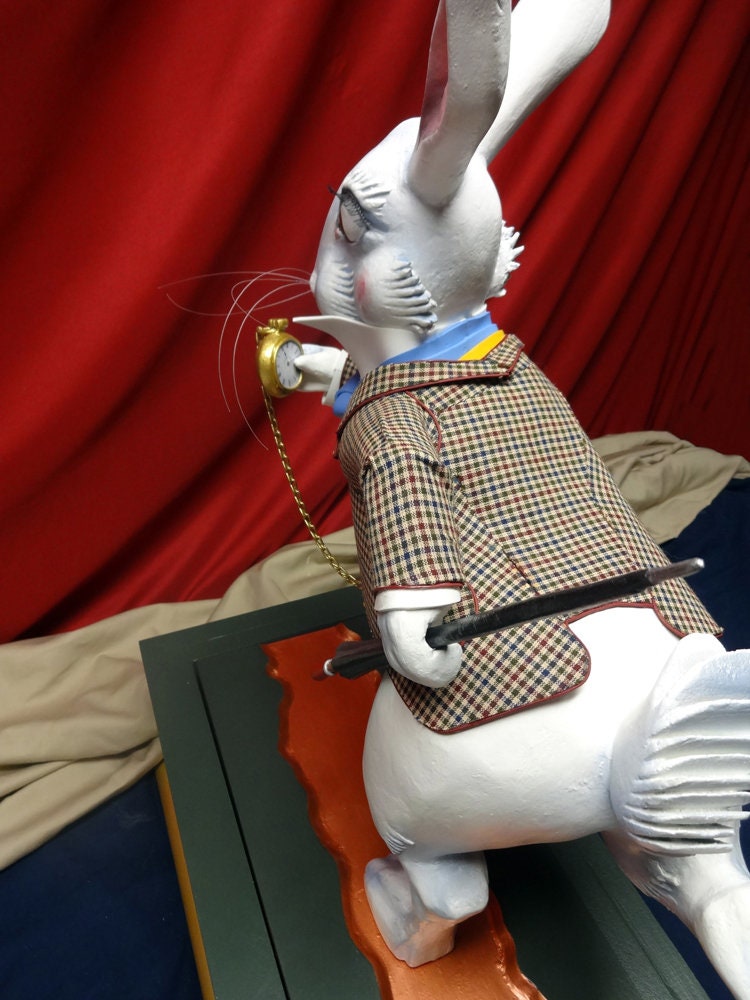The Tardy Rabbit (sold) by Commission - Etsy