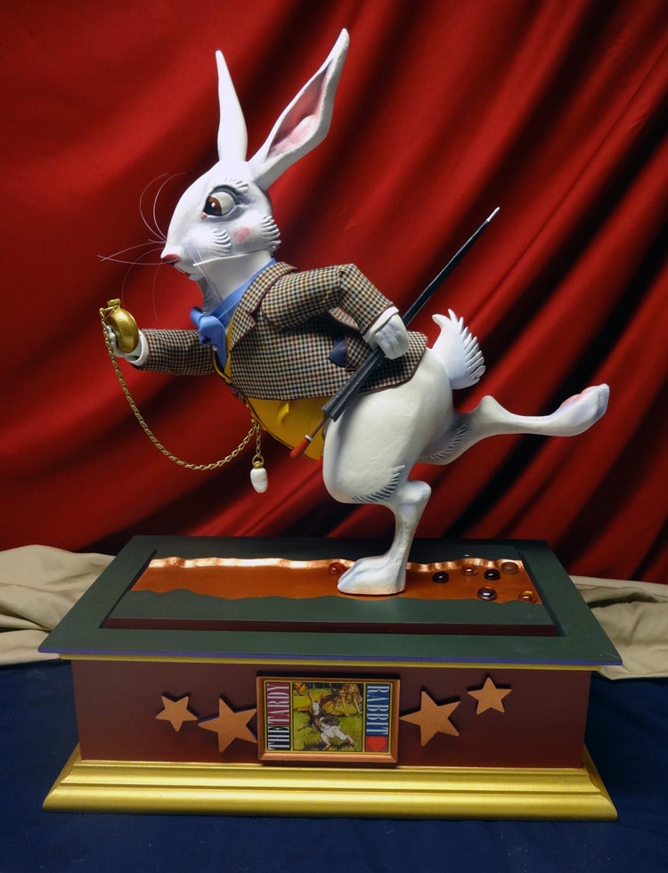 The Tardy Rabbit (sold) by Commission - Etsy