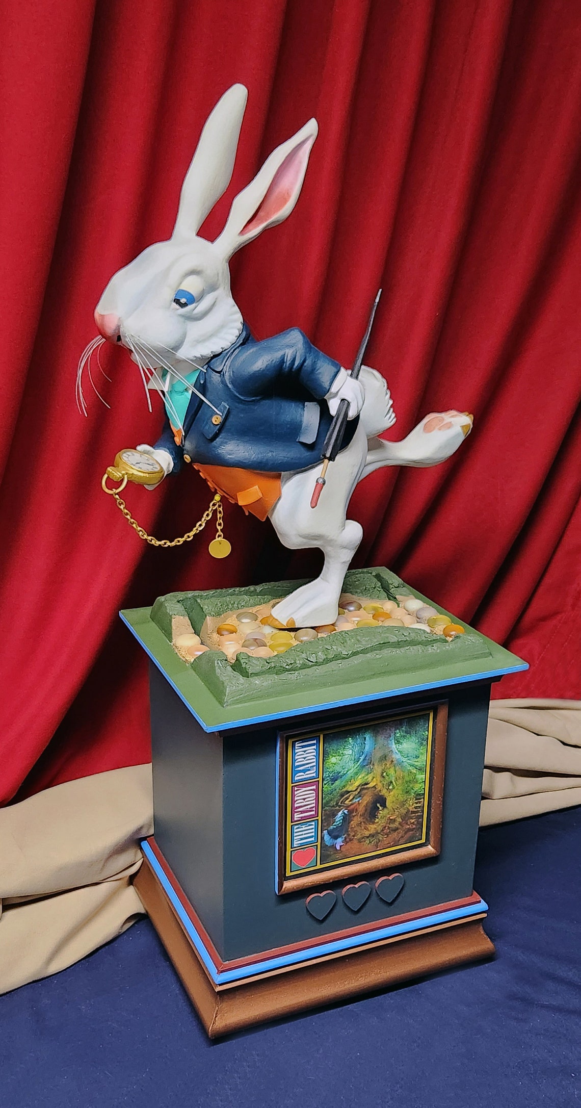 The Tardy Rabbit (alice's White Bunny Possible by Commission) - Etsy