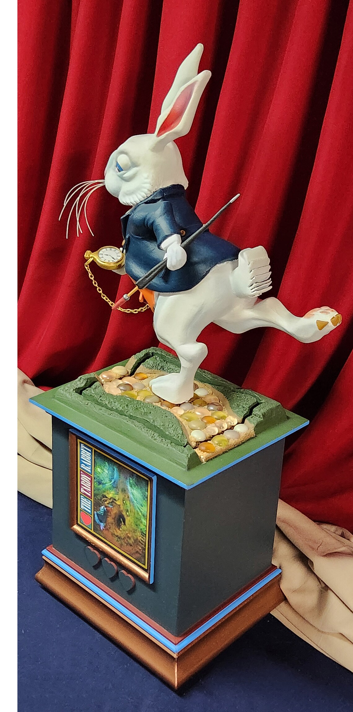 The Tardy Rabbit (alice's White Bunny Possible by Commission) - Etsy