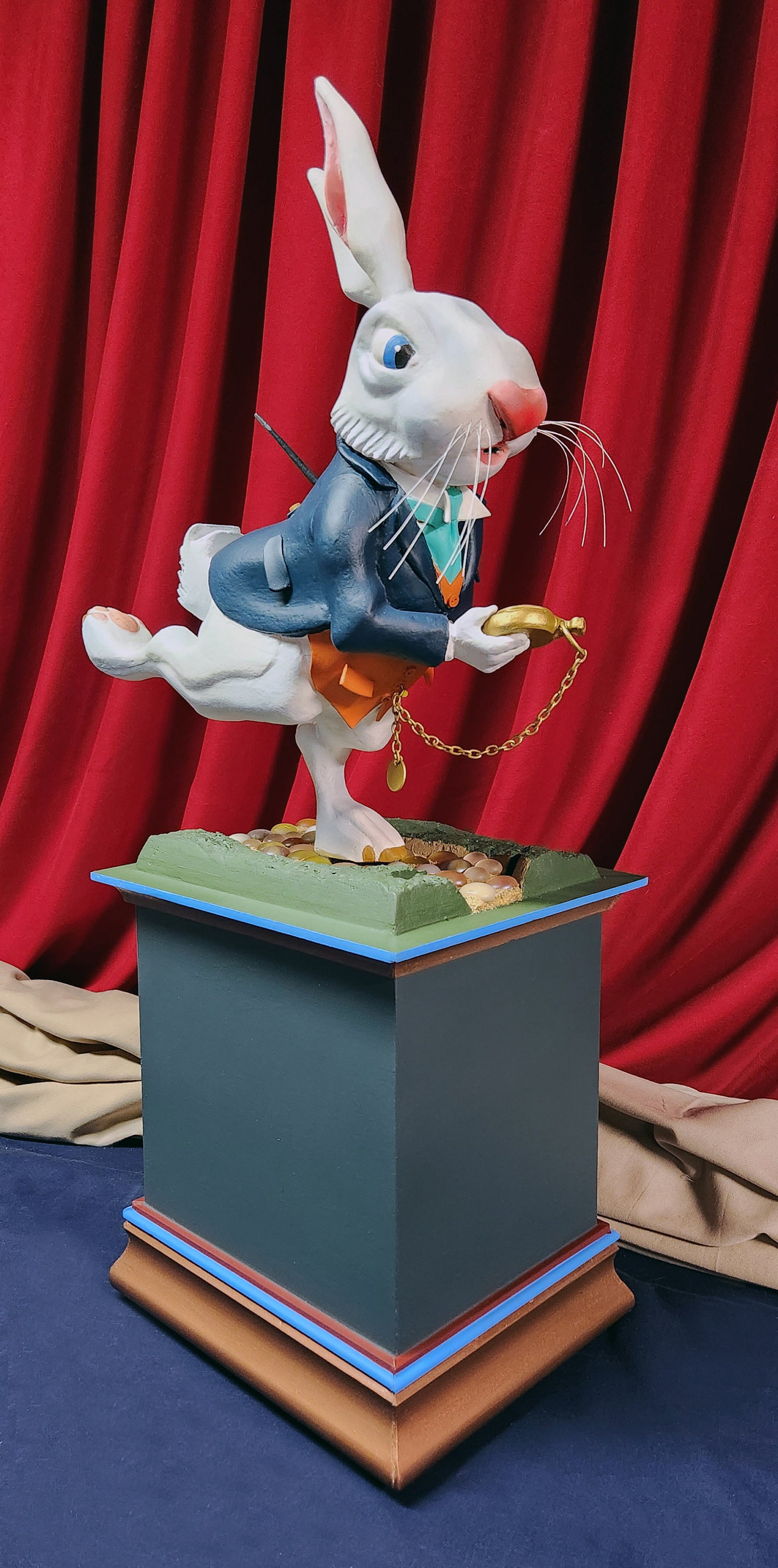 The Tardy Rabbit (alice's White Bunny Possible by Commission) - Etsy