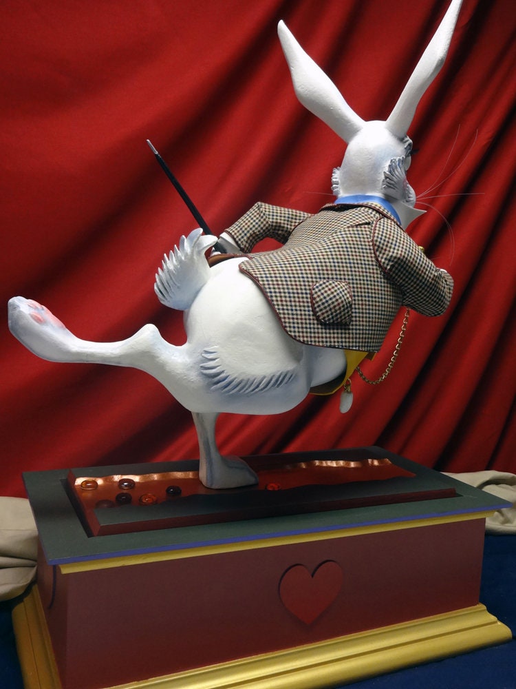 The Tardy Rabbit (sold) by Commission - Etsy