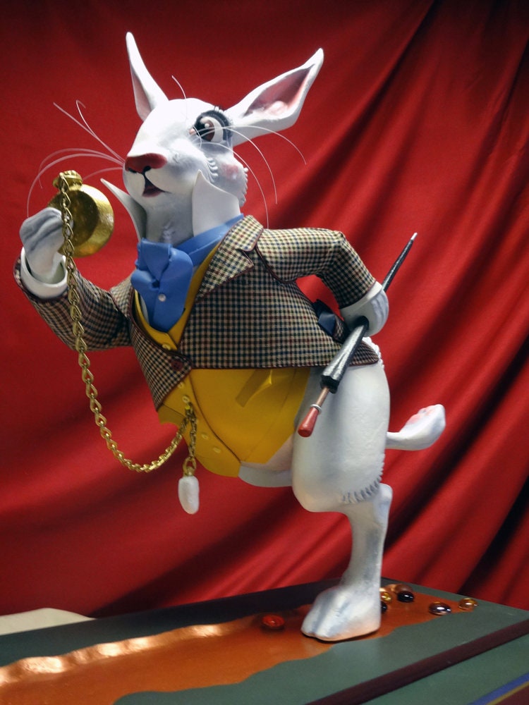The Tardy Rabbit (sold) by Commission - Etsy