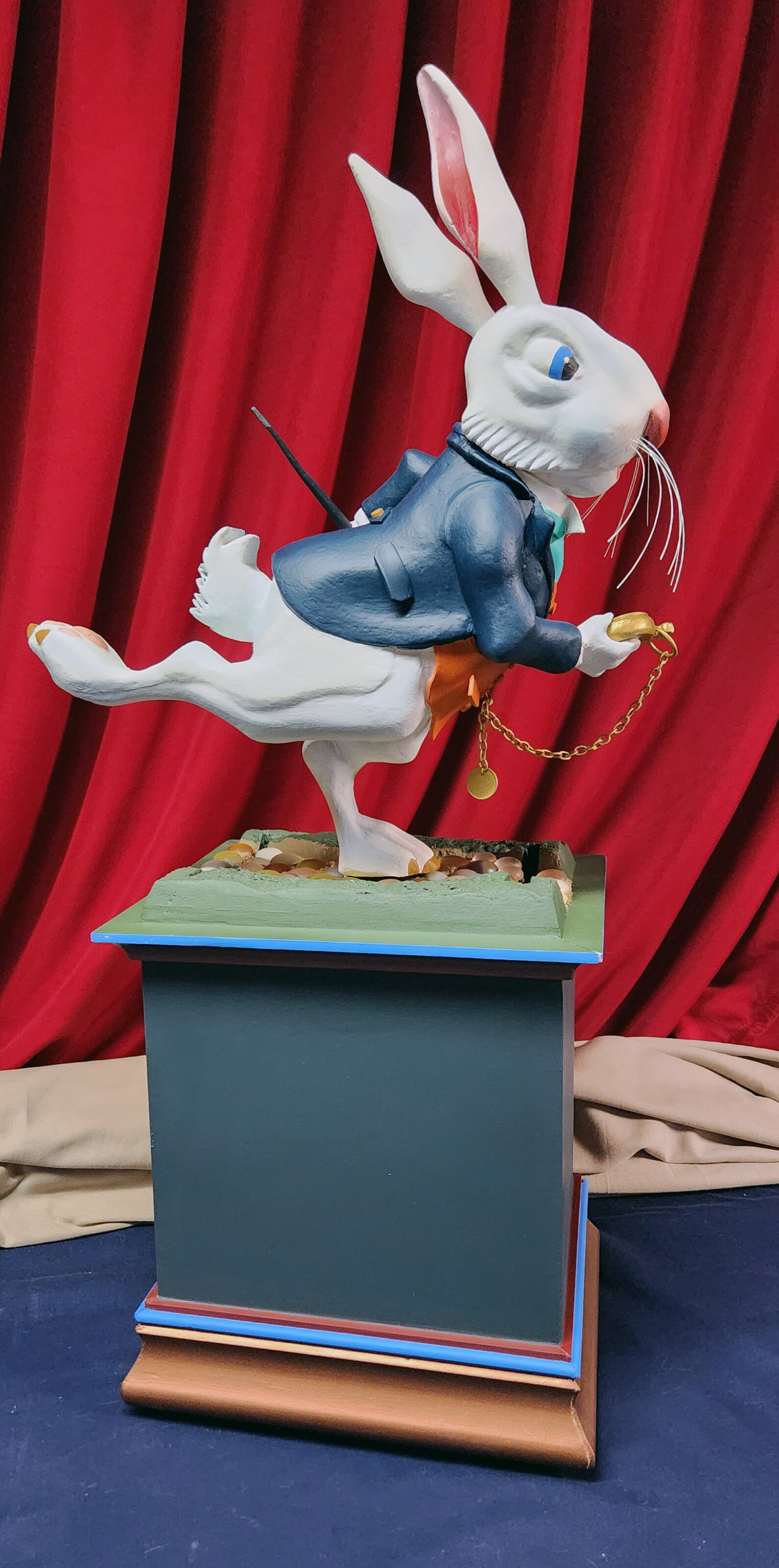 The Tardy Rabbit (alice's White Bunny Possible by Commission) - Etsy