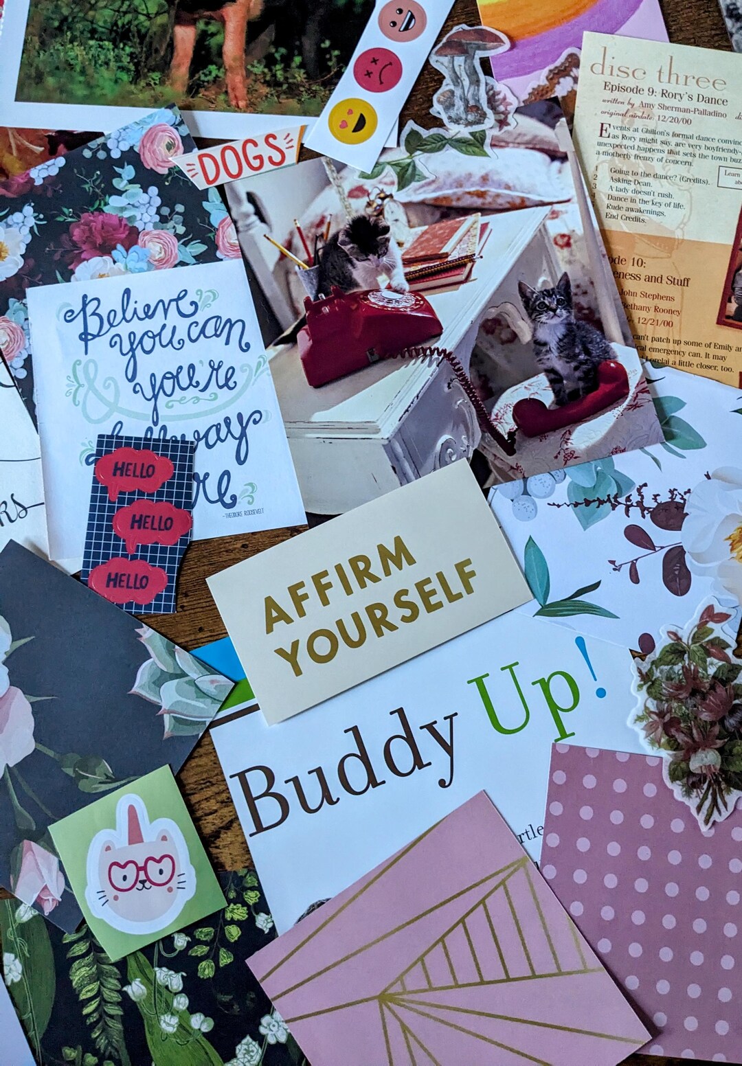 200 Piece JUNK JOURNAL/COLLAGE Kit!! 150 Magazine Photo Clippings + 50 ...