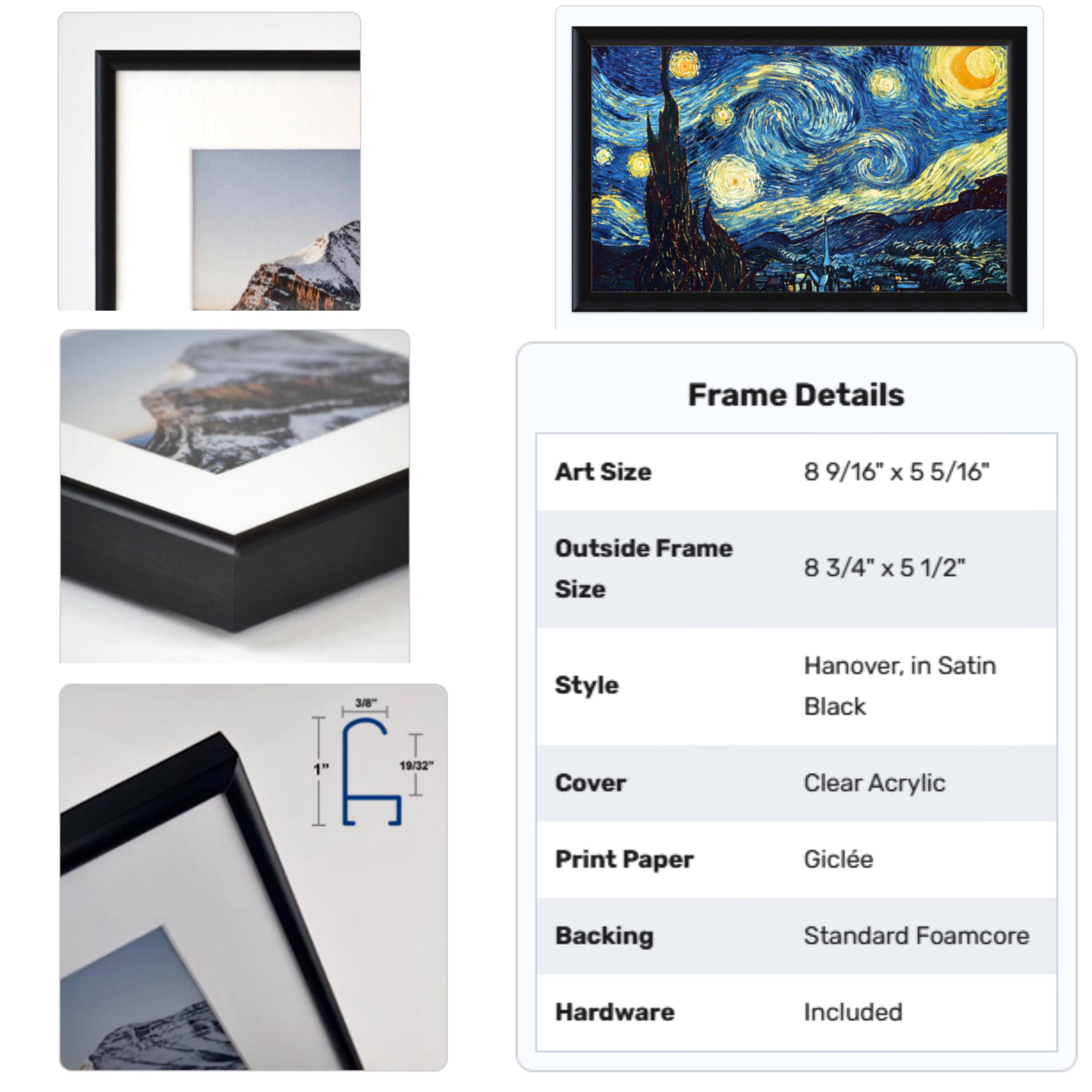 Starry Night Sky Digital Art Van Gogh Style - High-resolution Oil ...