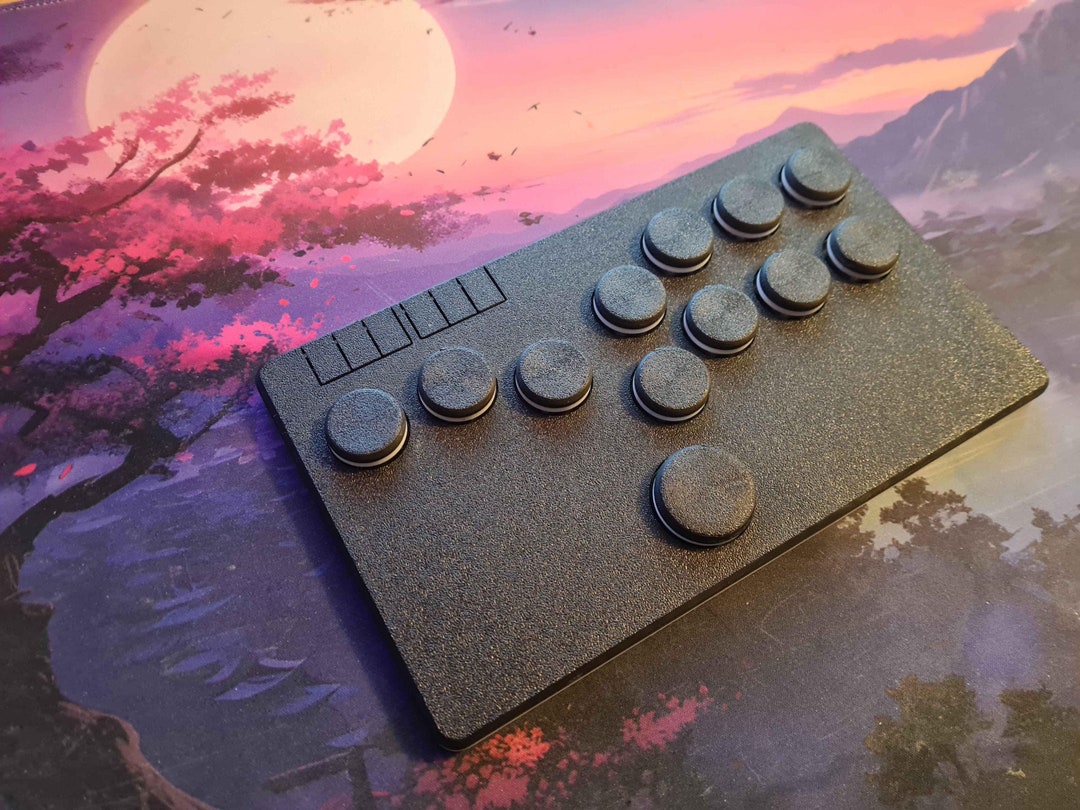 Jojibox Flatbox Controller, Hitbox Style Fightpad, Leverless/stickless ...