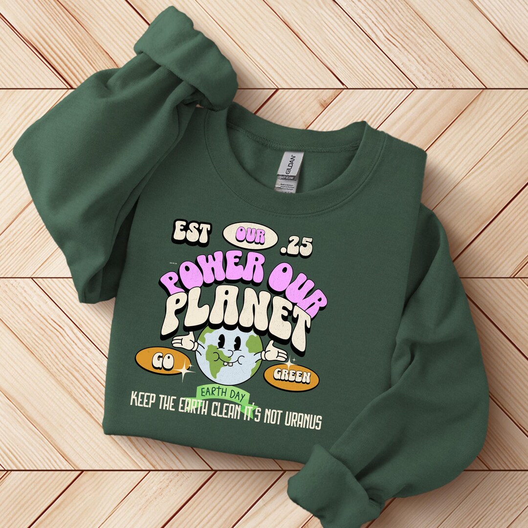 Earth Day Teacher Shirt | Eco Gift for Climate Change Activists & Green ...