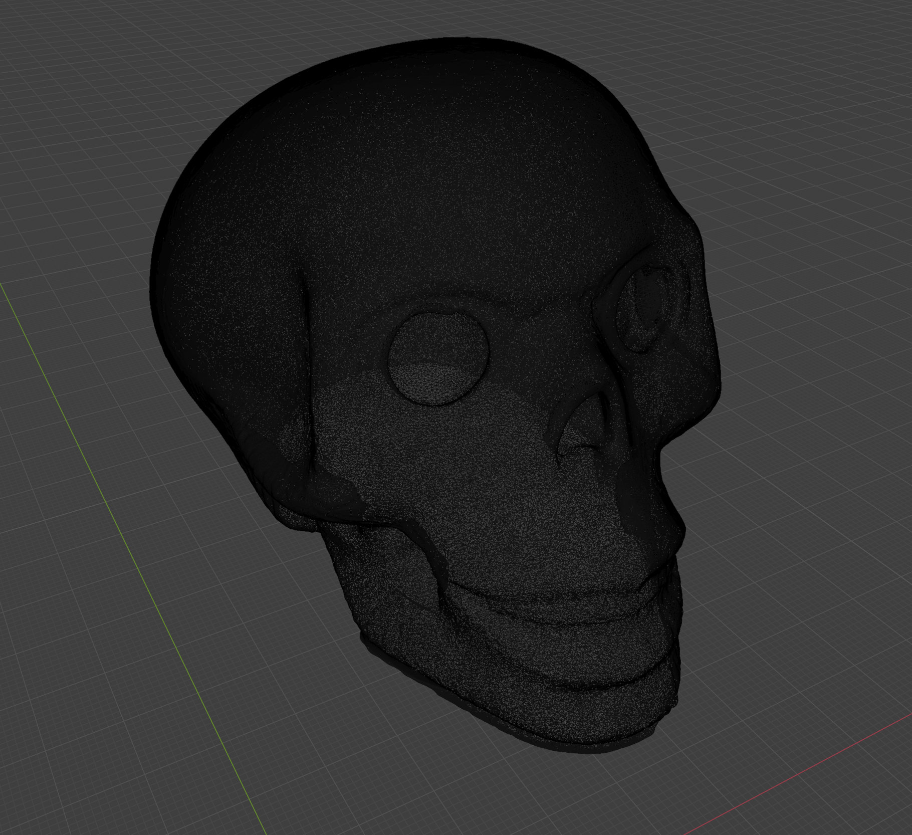 Skull STL 3D Model, Traditional Sugar Skull Style - Etsy