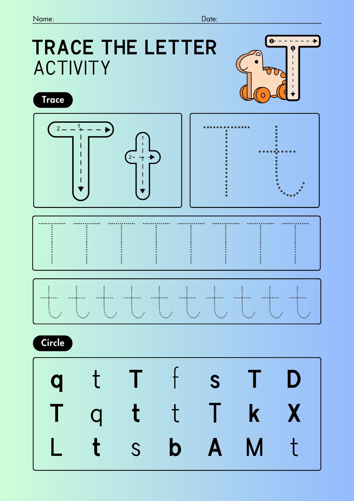 ABC Tracing Book Fun Alphabet Learning | Preschool Handwriting Workbook ...