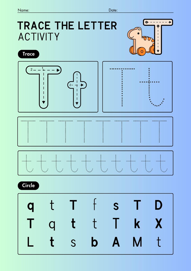 ABC Tracing Book Fun Alphabet Learning | Preschool Handwriting Workbook ...