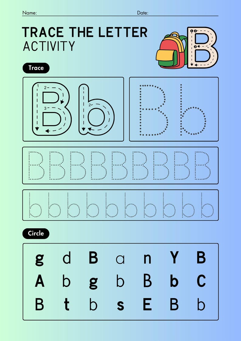 Kids Alphabet Coloring Pages – Space Adventure | Preschool Handwriting ...