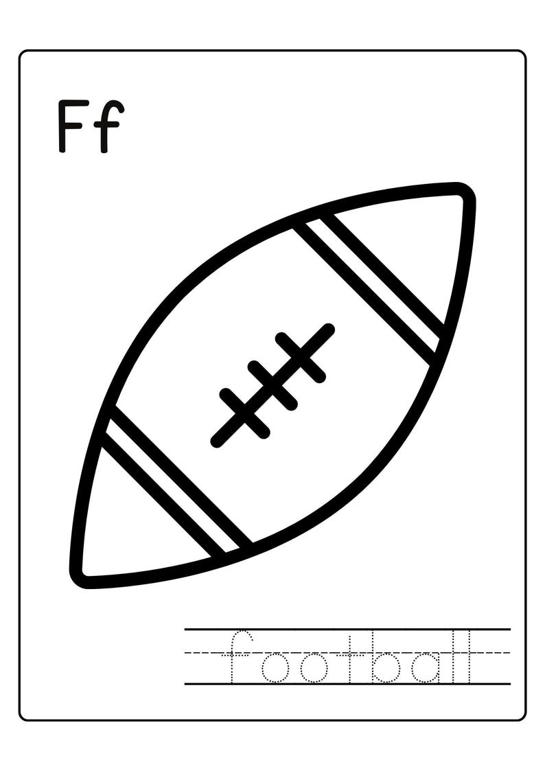 Kindergarten Workbook Alphabet Printable | A-Z Preschool Handwriting ...