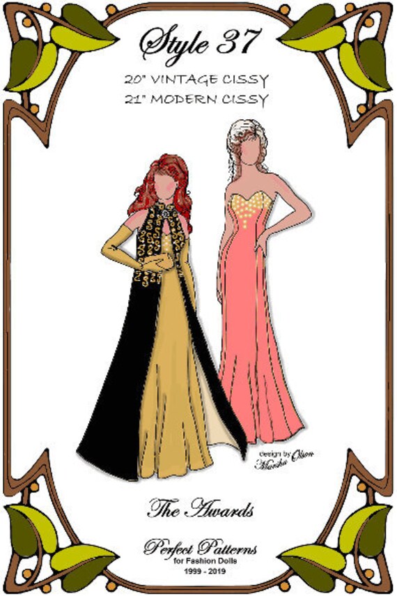 20-21 Cissy Pattern the Awards Evening | Etsy