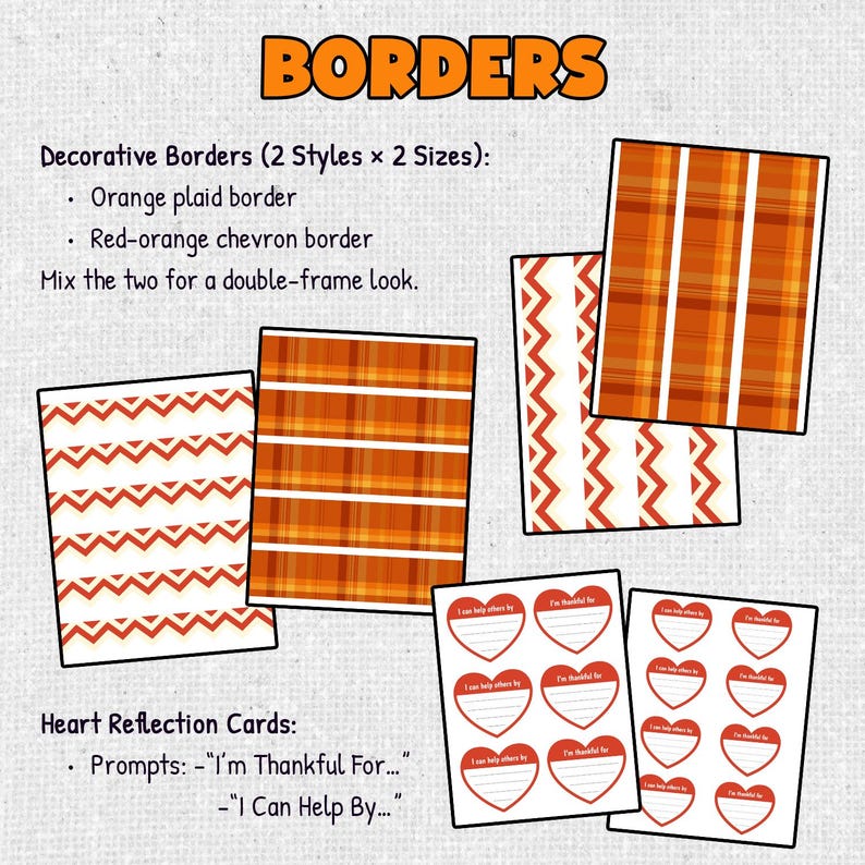 Thanksgiving Bulletin Board Kit – Thankful Hearts Helping Hands ...