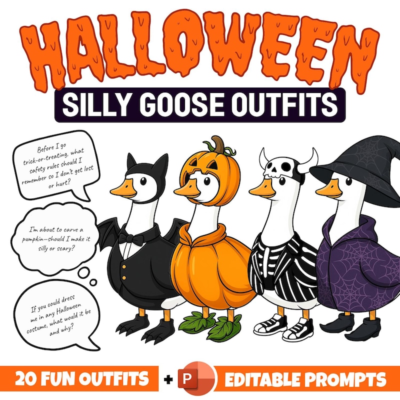 Halloween Porch Goose Outfit - Etsy