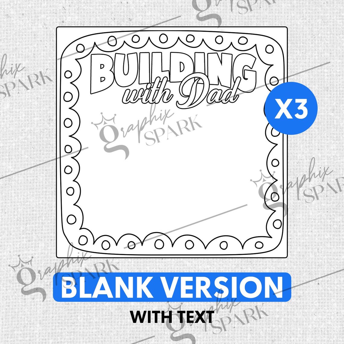 Father’s Day Tile Coaster Craft PACK #3 | Printable Coasters & Coloring ...