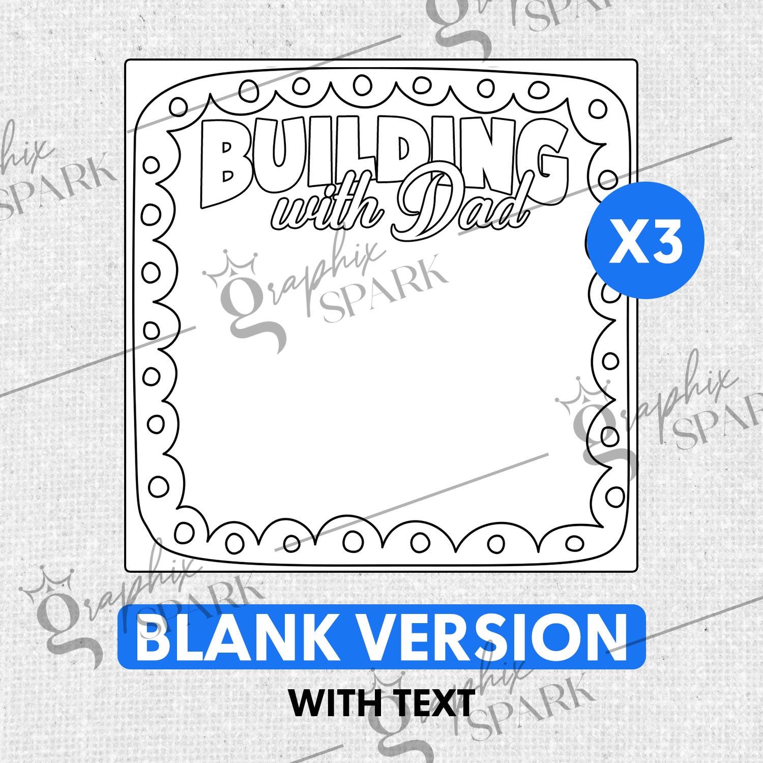 Father’s Day Tile Coaster Craft PACK #3 | Printable Coasters & Coloring ...