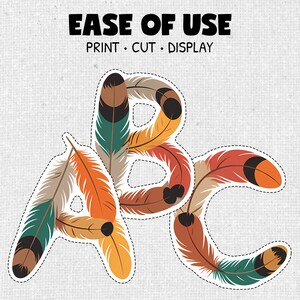 Thanksgiving Bulletin Board Letters and Numbers – Printable Fall ...