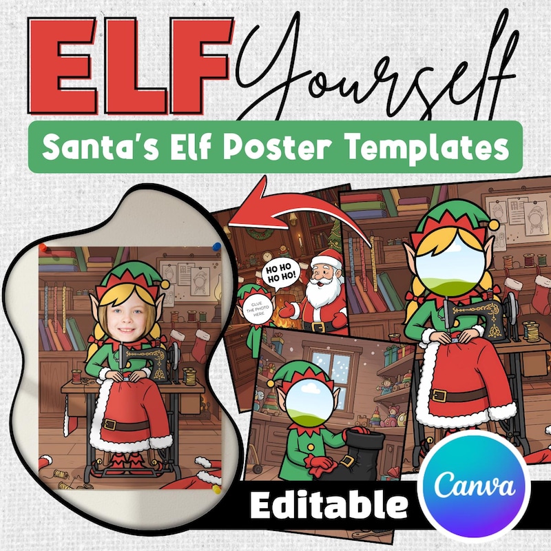 Elf Posters - Etsy