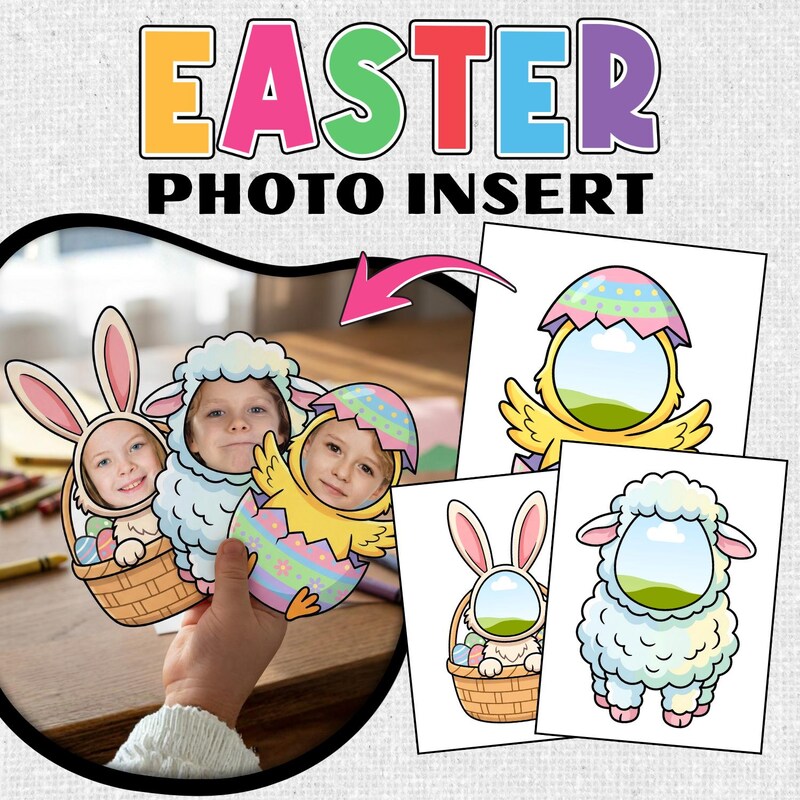 Easter Card Inserts - Etsy UK