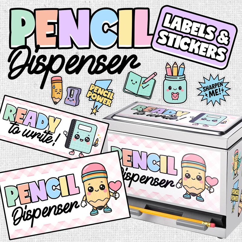 Pencil Dispenser - Etsy