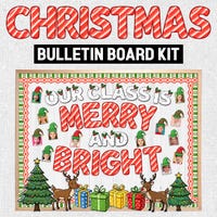 Christmas Stockings Bulletin Board Kit: Classroom Decor (digital ...