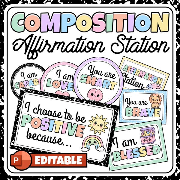 Positive Affirmation - Etsy