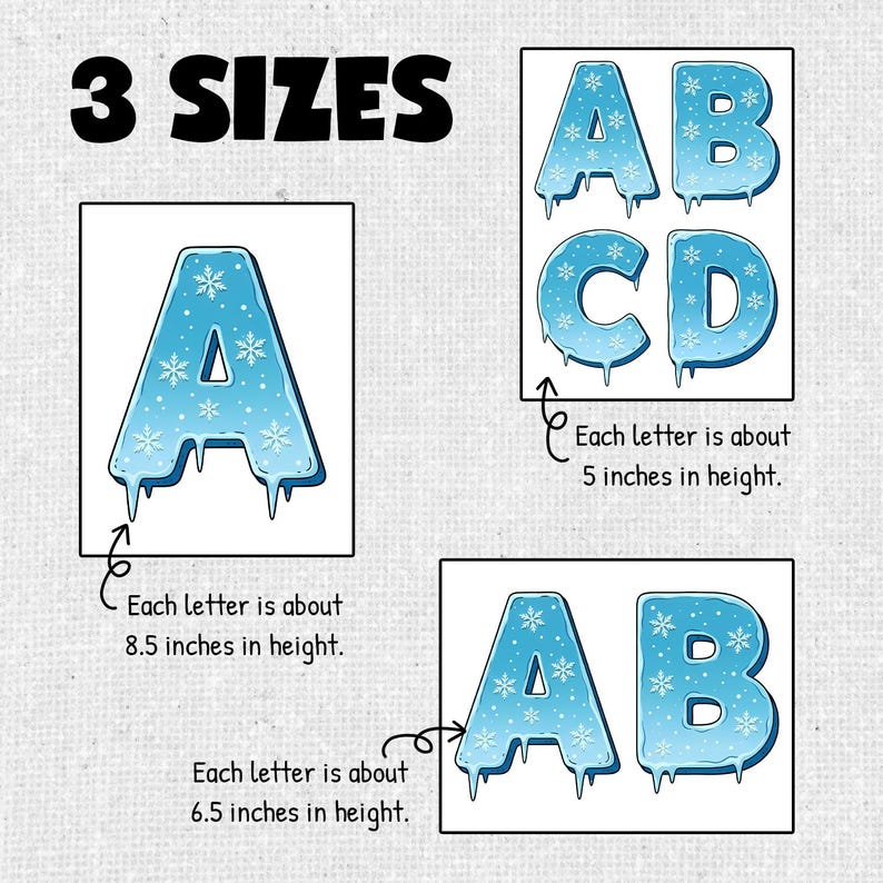 Winter Snowflake Bulletin Board Letters – Classroom Door Decoration - Etsy