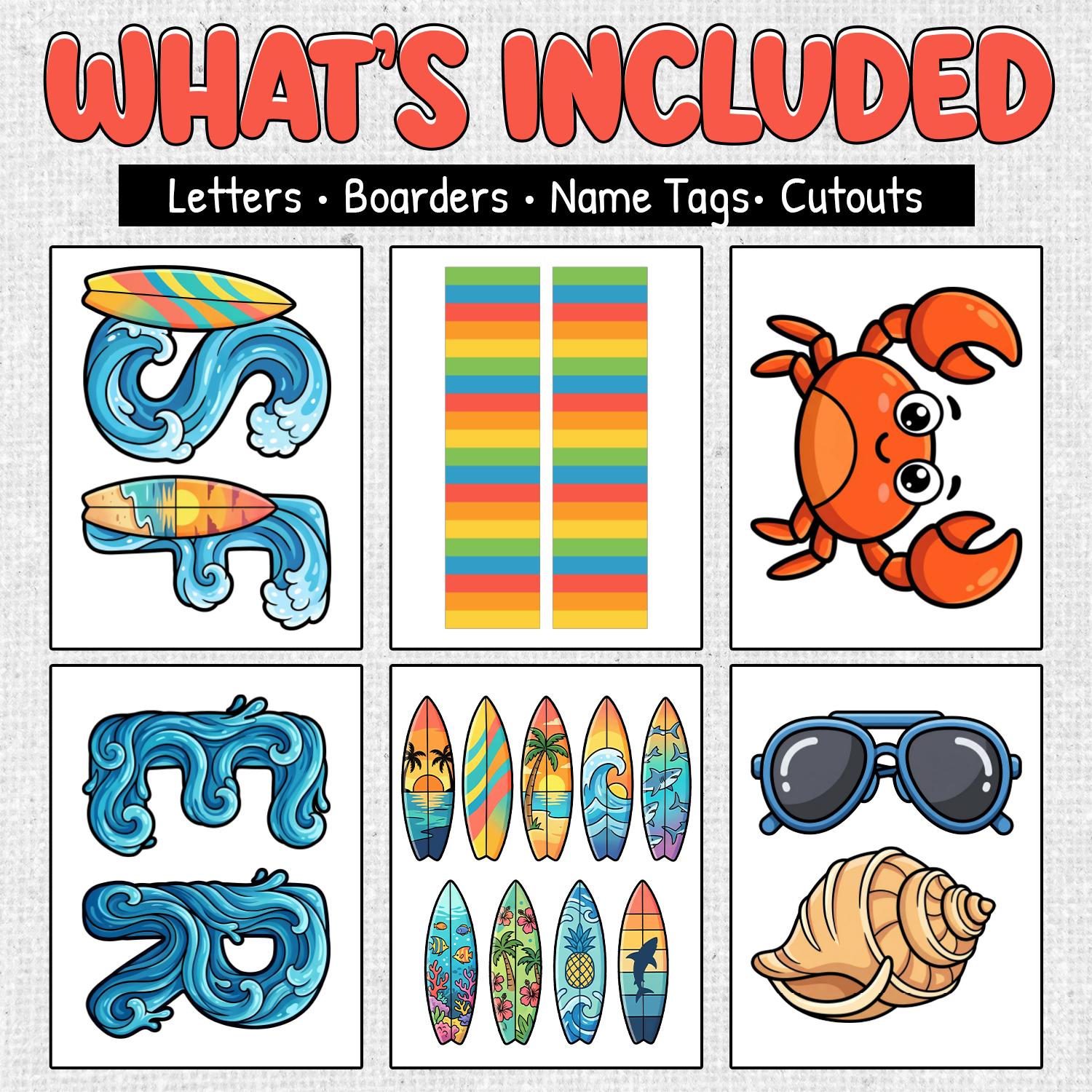 End of Year Door Bulletin Board Ideas - Surfing Into Summer Classroom ...