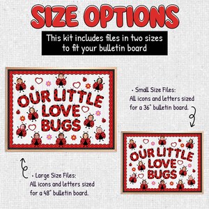 Our Little Love Bugs Valentine's Day Bulletin Boards & Valentines Day ...