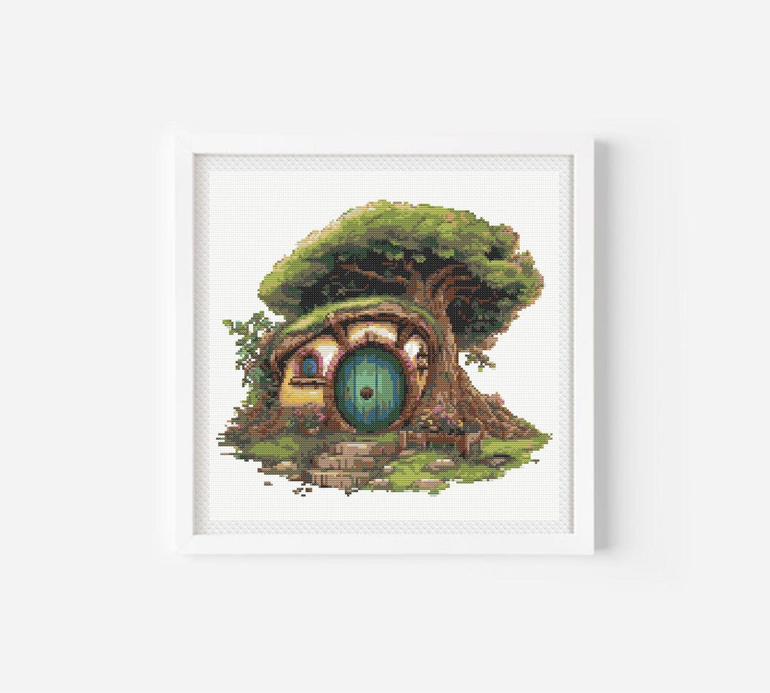 The Hobbit Cross Stitch Pattern, Tolkien Cross Stitch, LOTR Cross ...