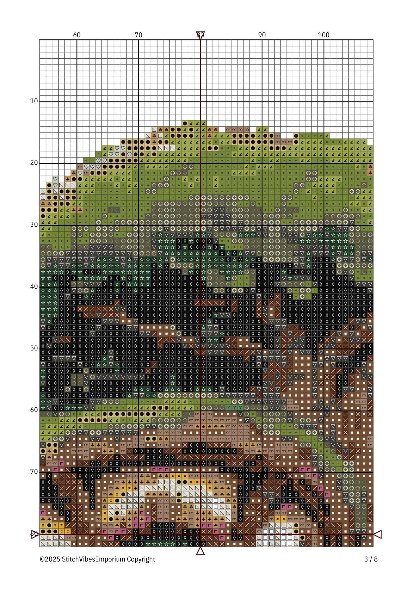 The Hobbit Cross Stitch Pattern, Tolkien Cross Stitch, LOTR Cross ...