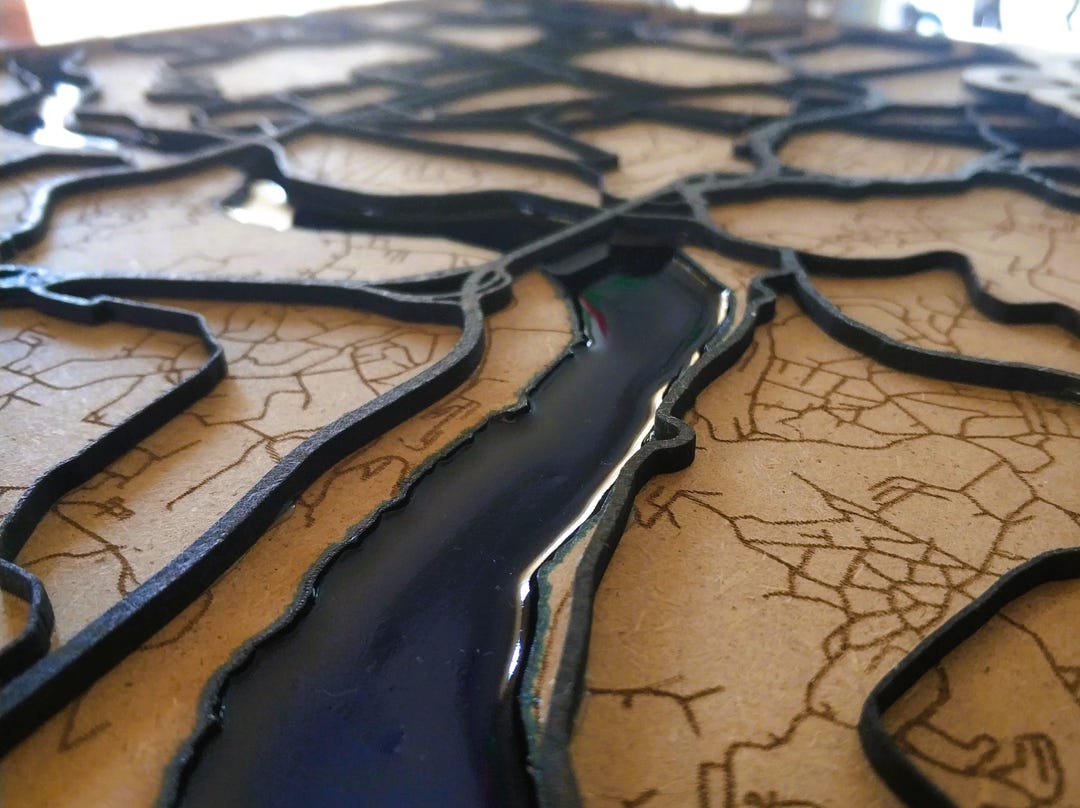 Custom Location Map (city, Town, Village or Specific Location ...