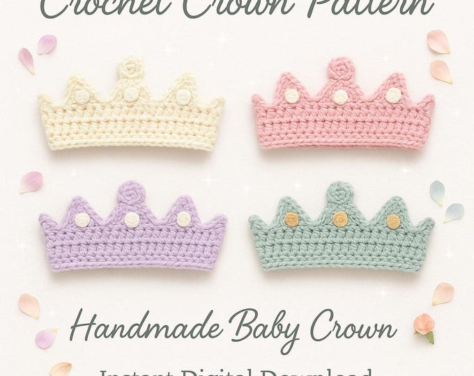 Baby Princess Crown, Baby Girl Crown, Newborn Crown, Baby Tiara ...