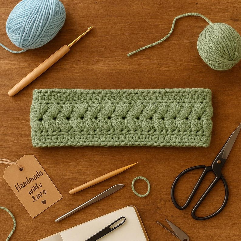Crochet Headband Display: Boutique Mockup for Hair Accessories - Etsy