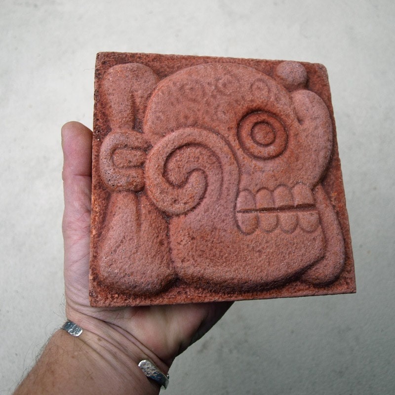 Decorative Tile Skull | Etsy