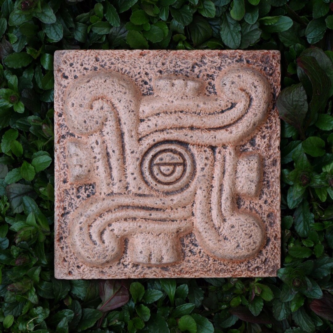 Decorative Tile - Chac, Rain God - Etsy
